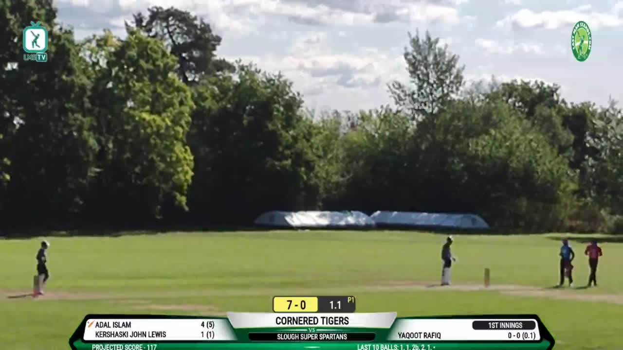Slough Super Spartans vs Cornered Tigers League Information - Play Cricket!